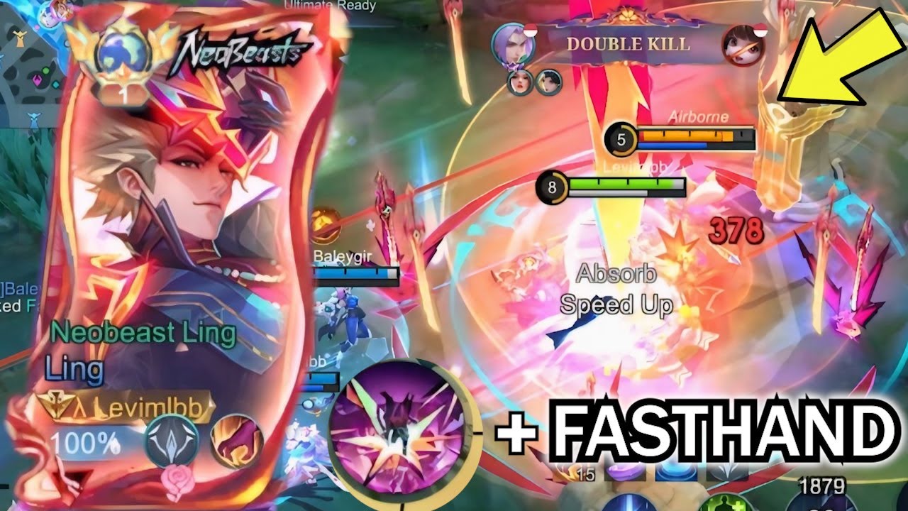 LING NEOBEAST FASTHAND PERFECT ROTATION TUTORIAL TO GET WINSTREAK FROM ...
