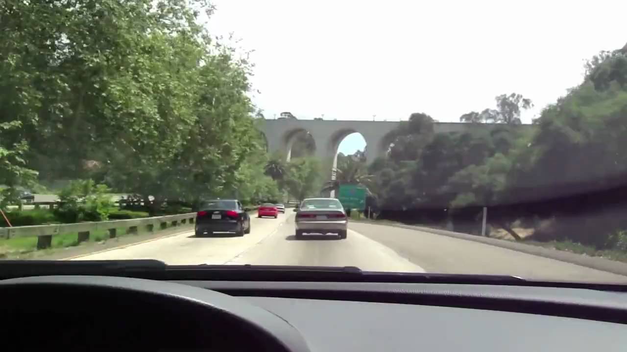 California State Route 163, from Interstate 8 to Park Blvd Exit - YouTube