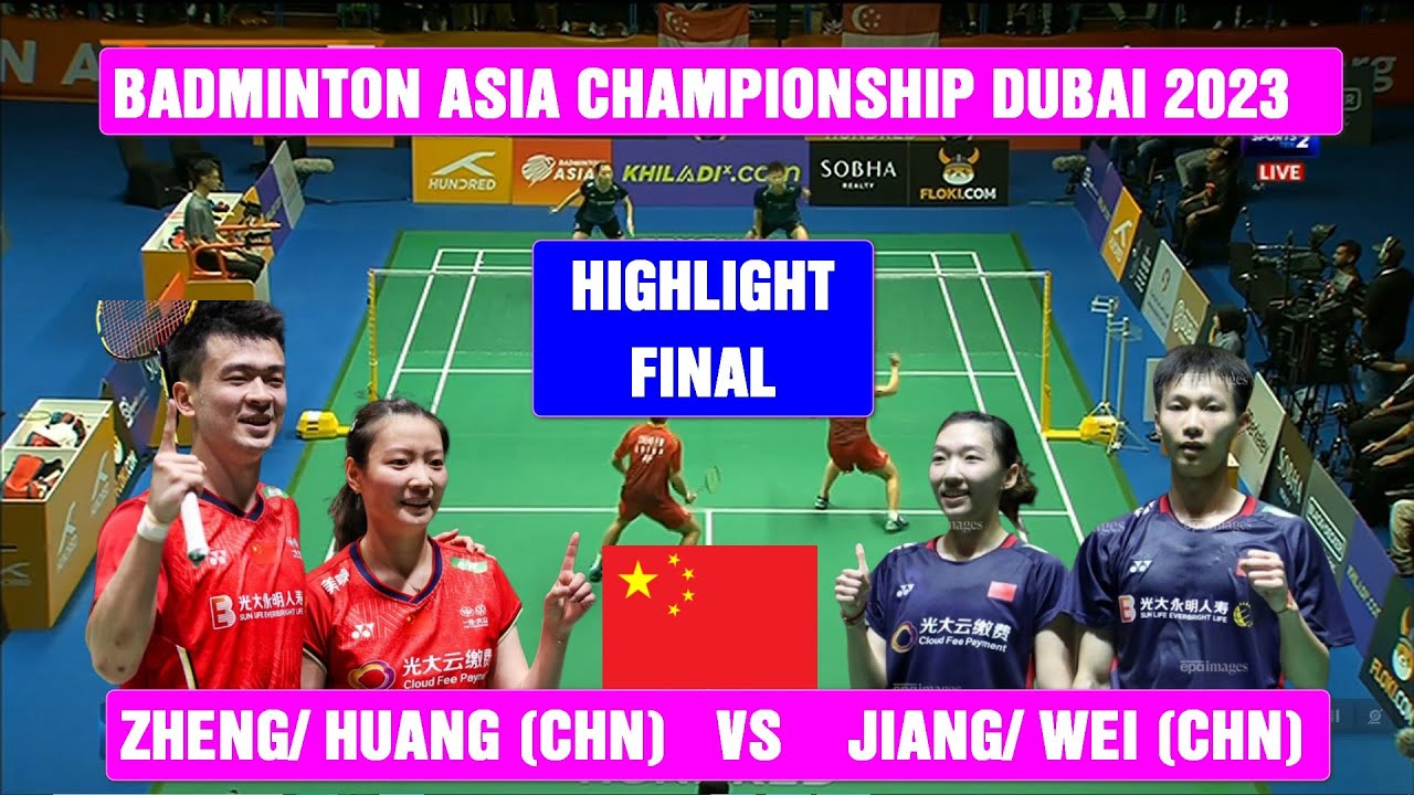 [Highlight]_ZHENG SI WEI/HUANG VS JIANG ZHEN BANG/WEI YA XIN/Badminton ...