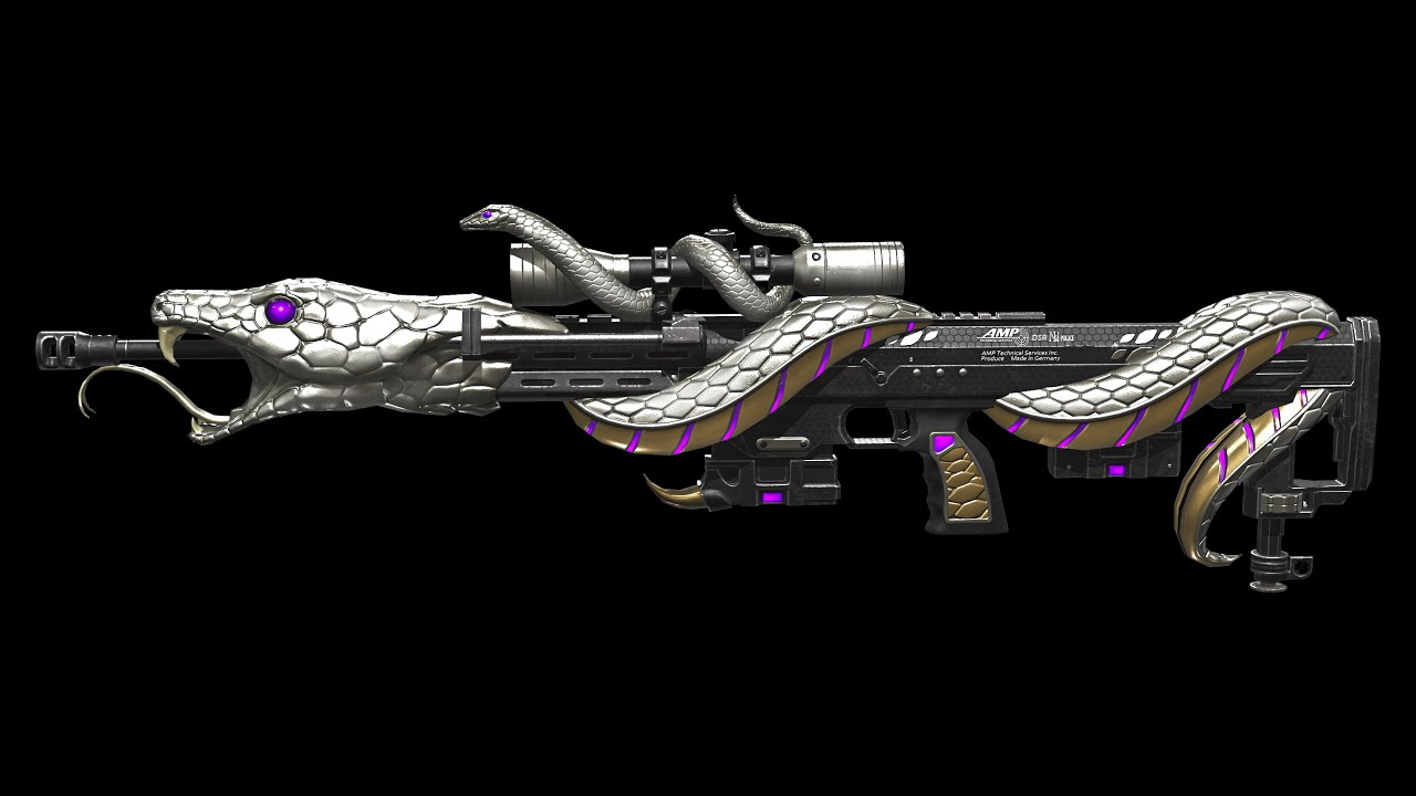 AVA DSR-1峰雷靈牙 以名間故事《白蛇傳》為發想的狙擊槍 挑戰AI爆破 - YouTube