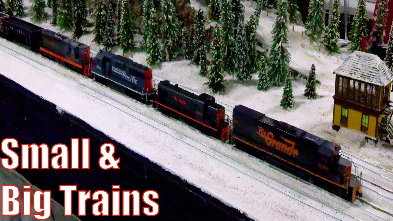 Model Trains At The Big E Train Show - YouTube