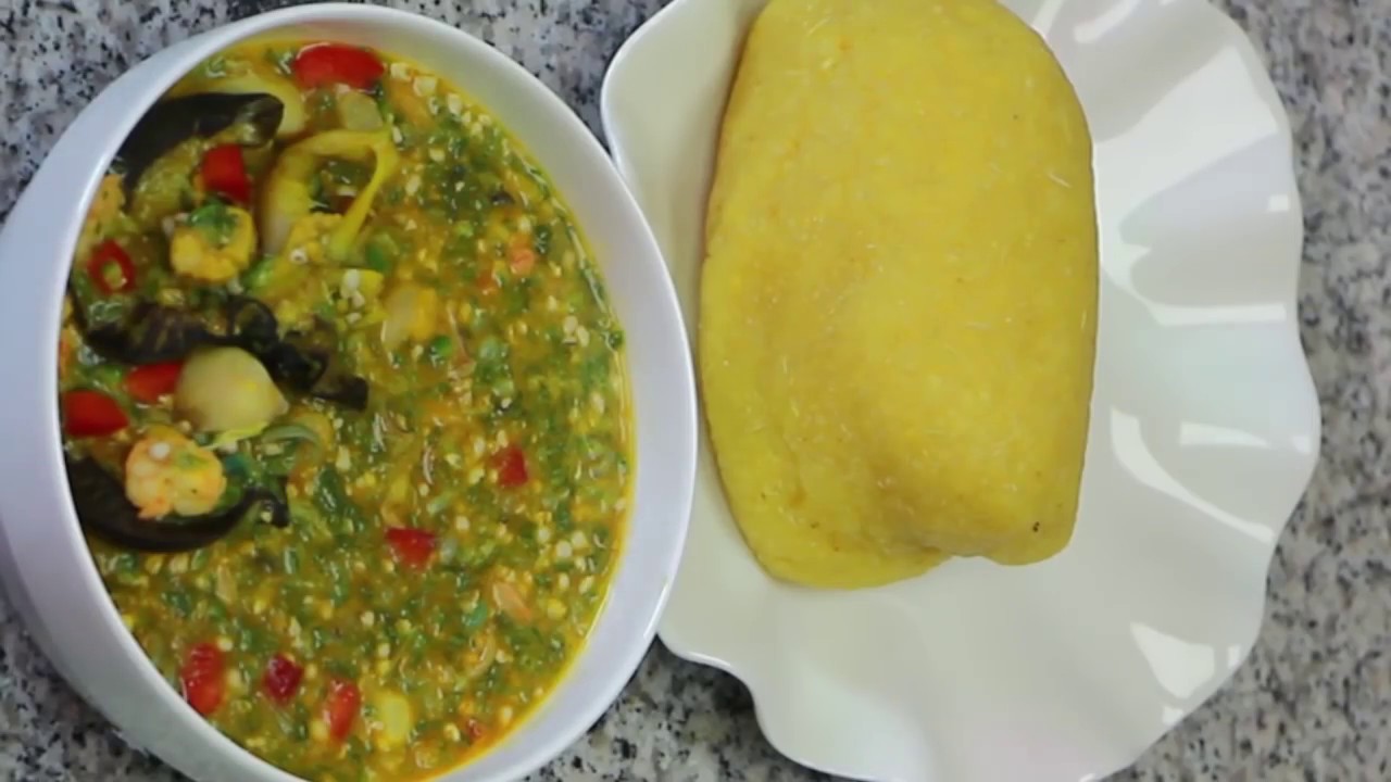 How To Prepare: Seafood Okra Soup - YouTube