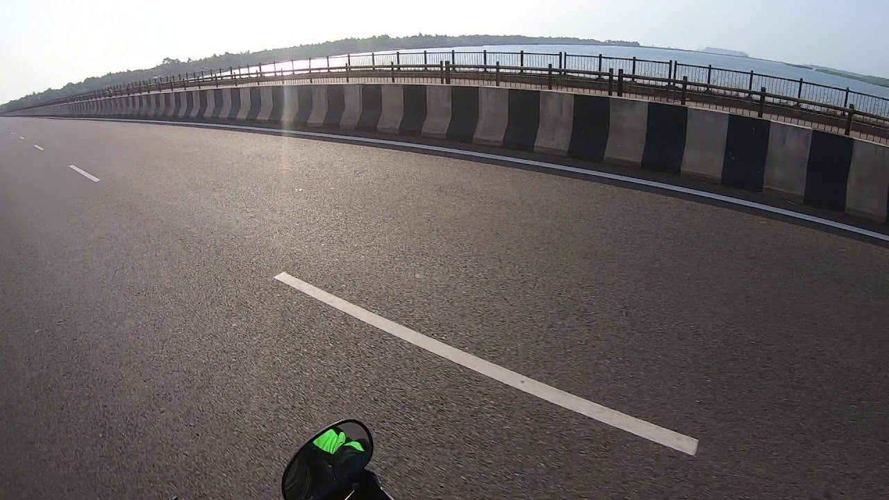 The longest bridge of Karnataka which is built accross the river ...