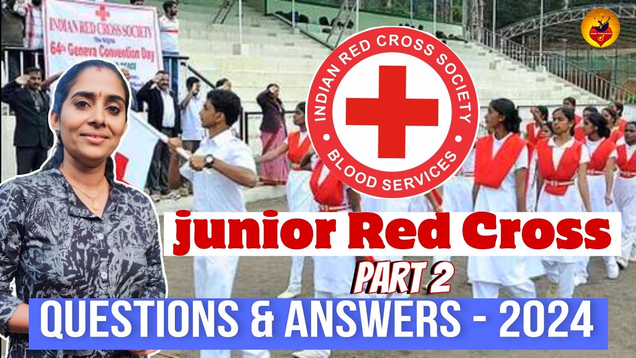 JRC | Red Cross Quiz 2024 | JRC Quiz | Junior Red Cross quiz in Malayalam | Part - 2 | NICE ...