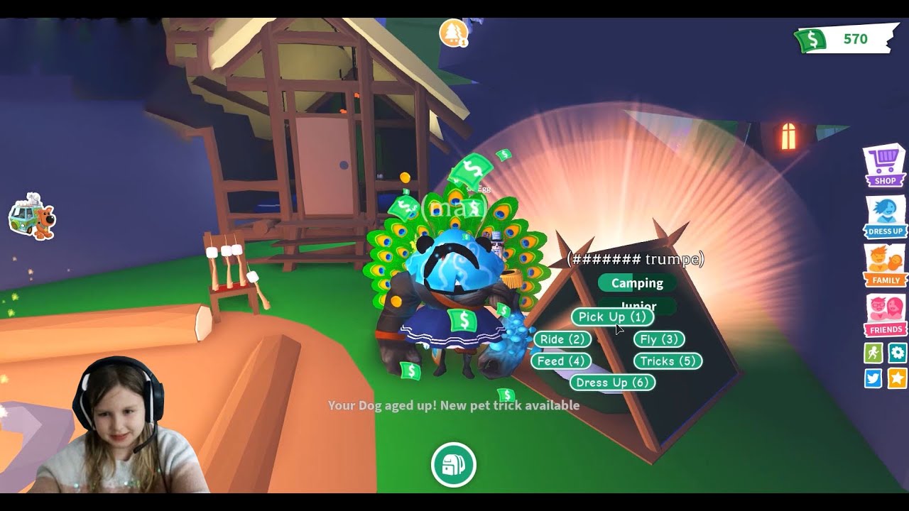 Adopt Me Roblox Monster dress up - YouTube