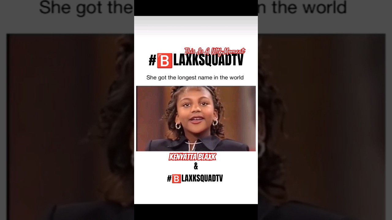 These Names Are Getting Embarrassing - YouTube