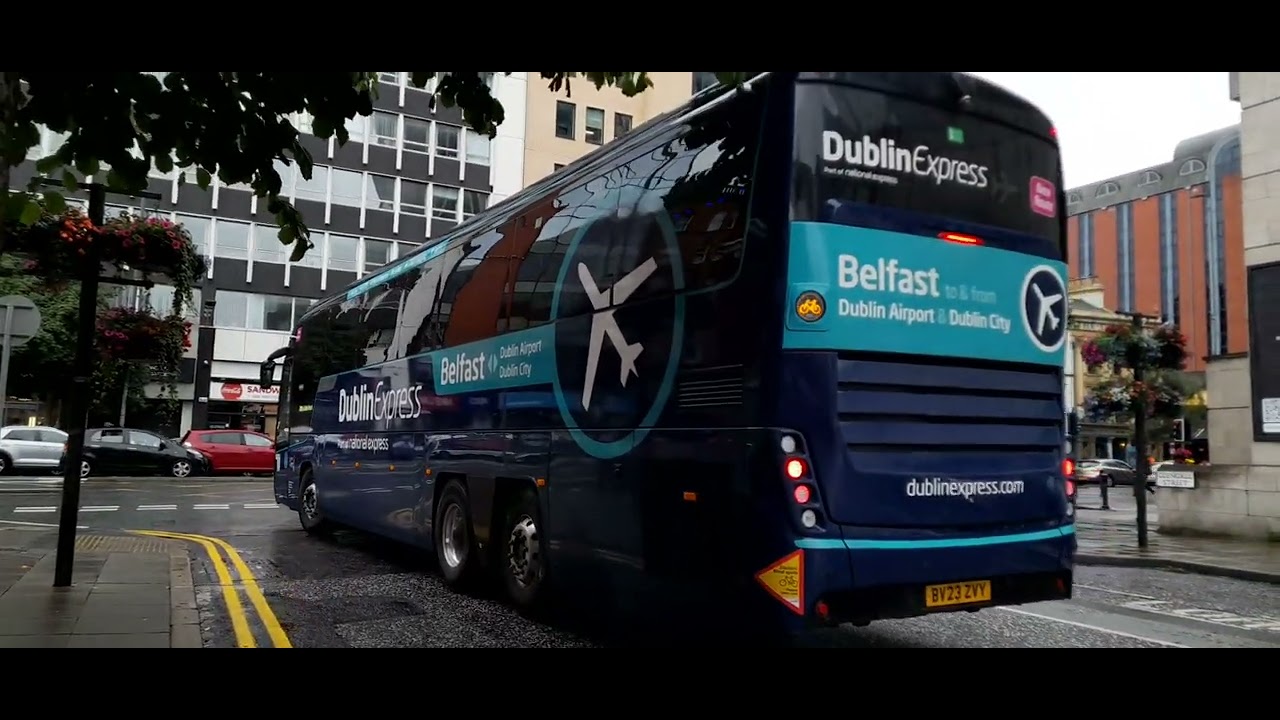 Dublin Express bus leaving Glengall Street 21/7/23 - YouTube