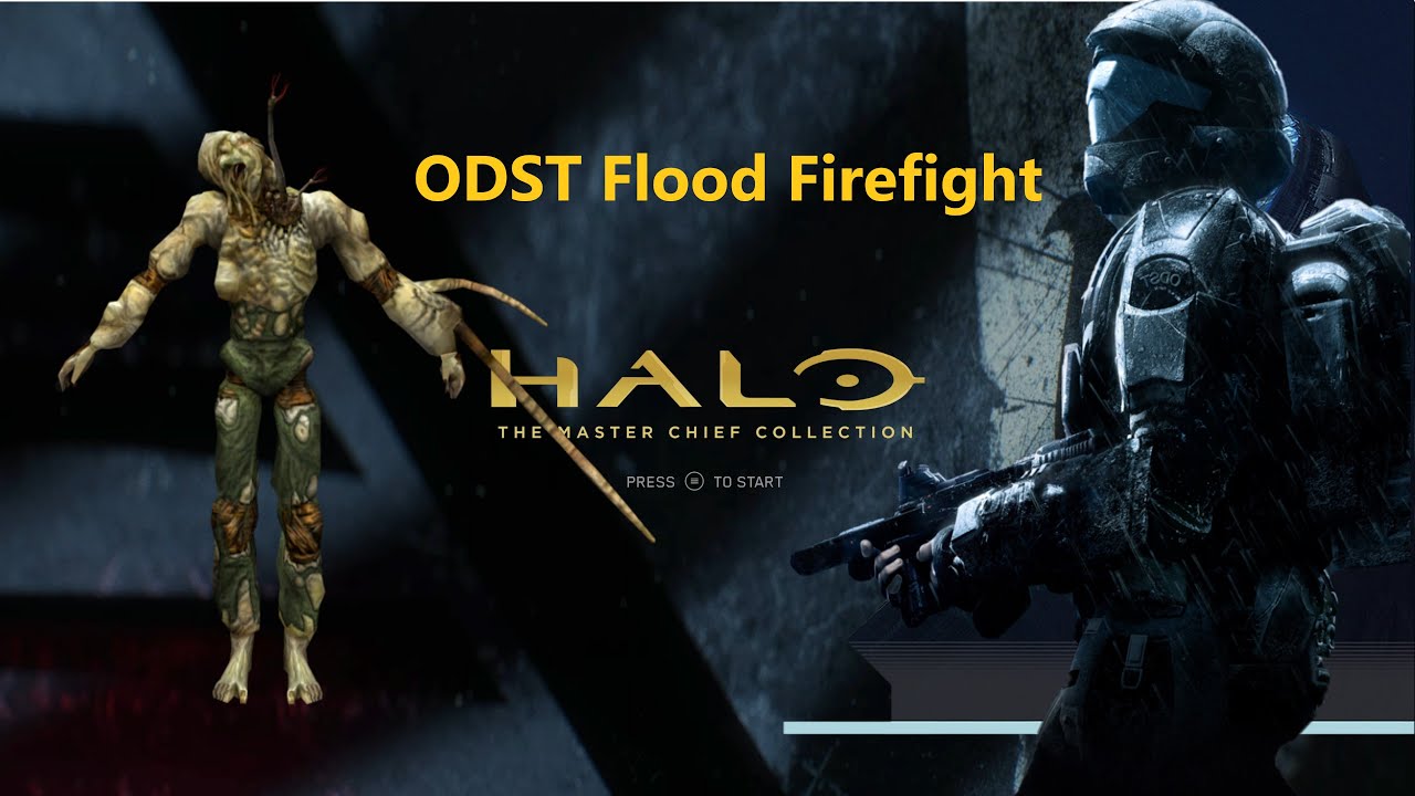 Halo 3 ODST Firefight Doubles Spore (Flood) Attack on Crater - YouTube