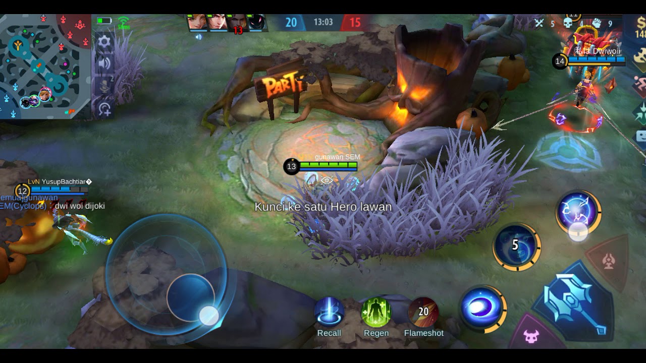 Main rank ketemu Dwi woi asli - YouTube