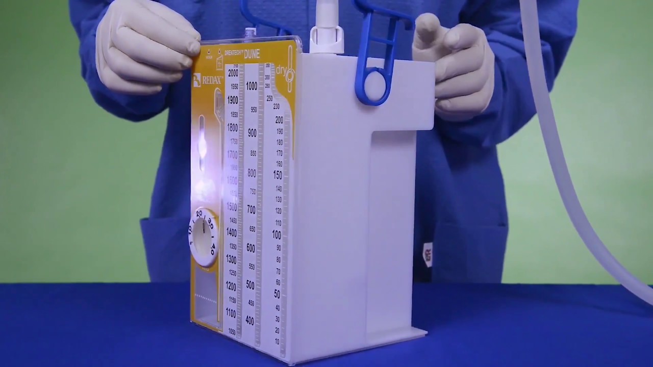 DRENTECH DUNE: Drenaje toracico sistema totalmente seco - YouTube