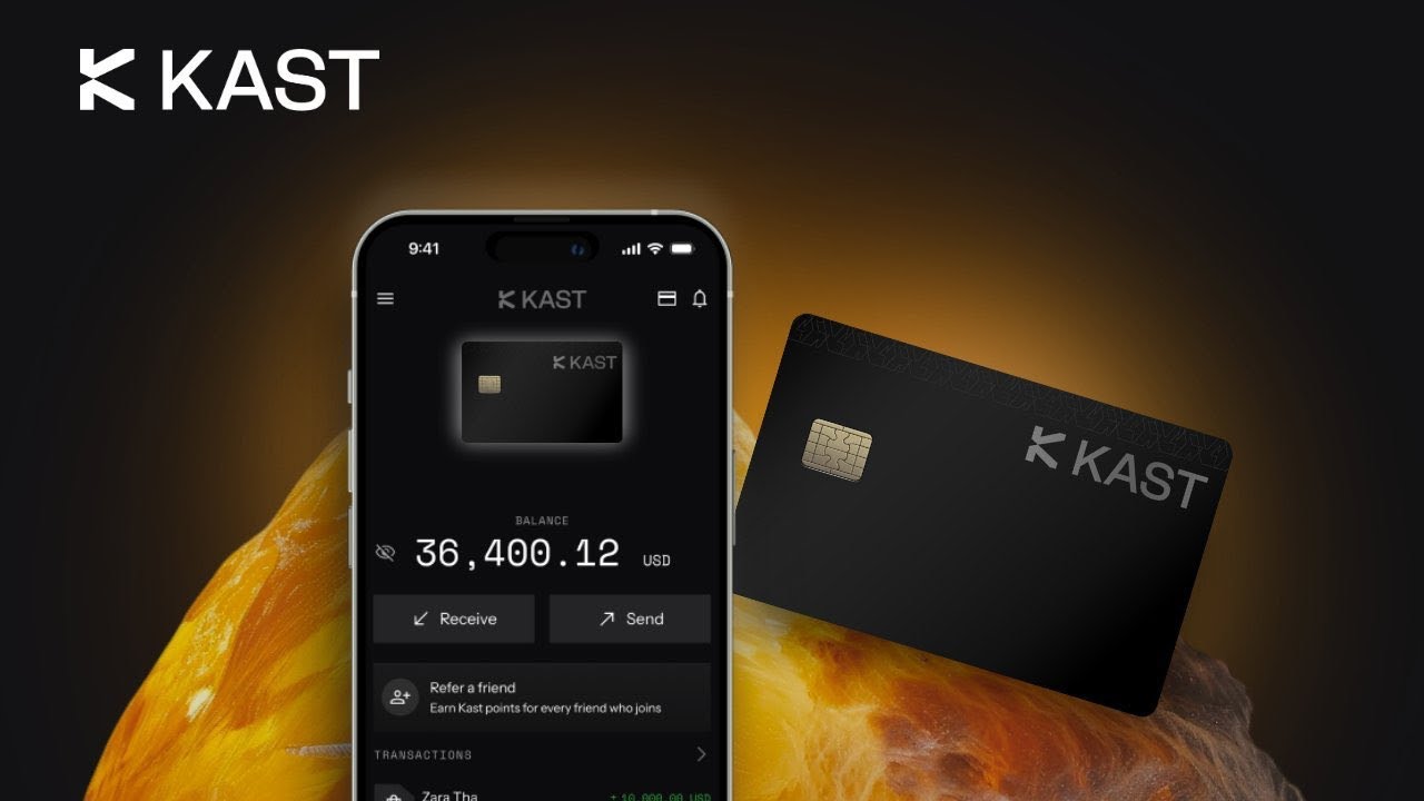 Como Ter cartão Visa da Kast Finance Grátis - YouTube