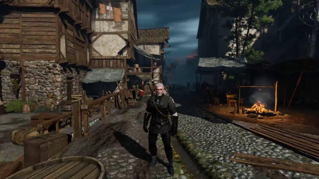 The Witcher 3 мод на интерфейс Friendly HUD от wghost81 в действии ...