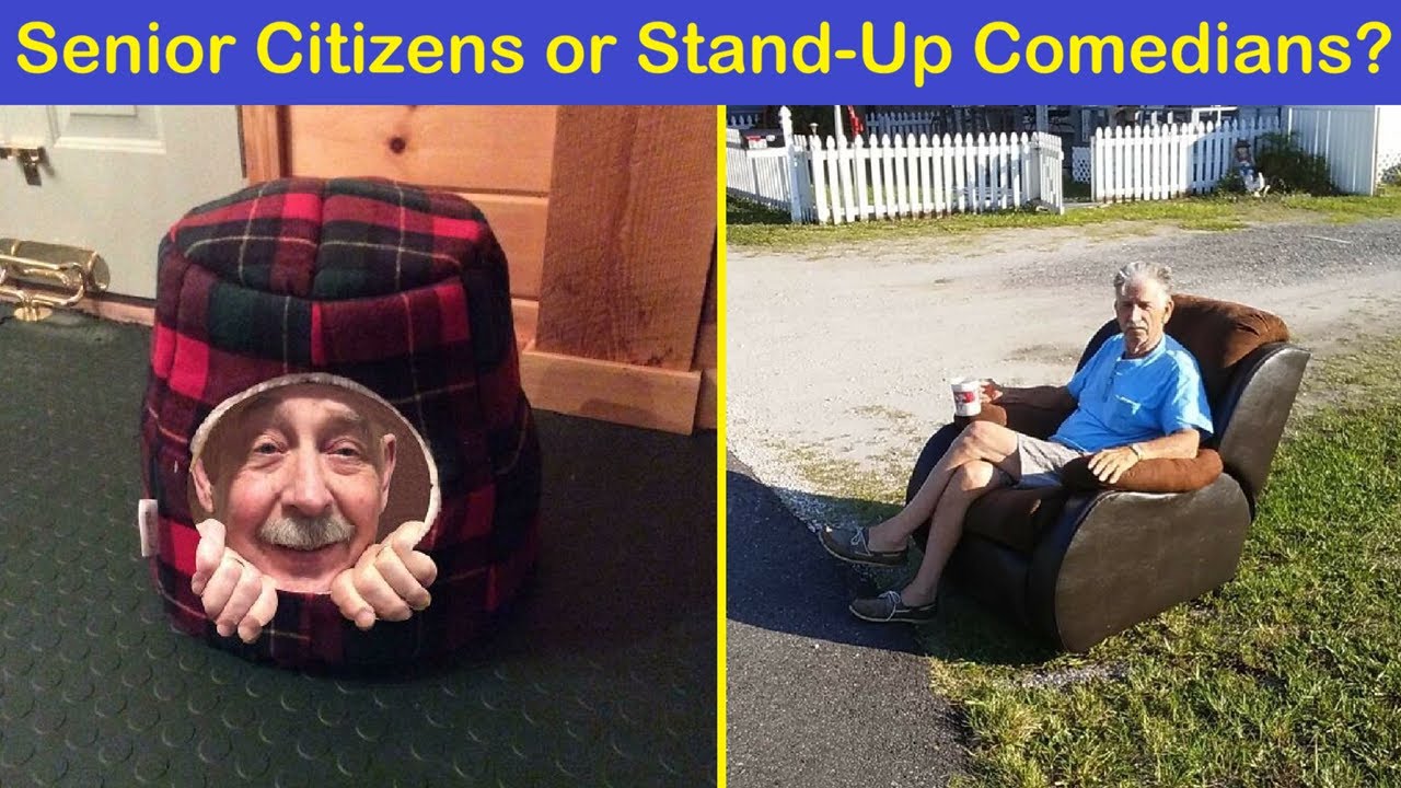 Senior Citizens or Stand-Up Comedians? You Decide! | Happy And Fun ...