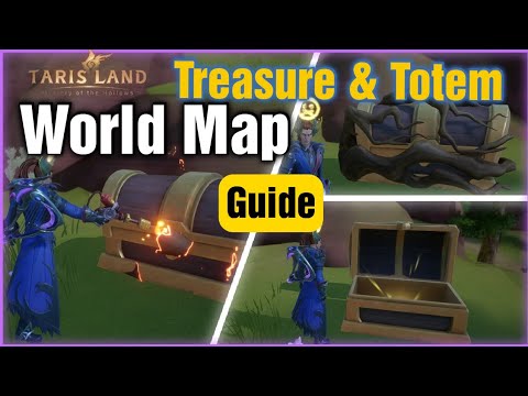 Tarisland World Map - Treasure Boxes & Totem Guide! IMPORTANT To Do🤑 ...