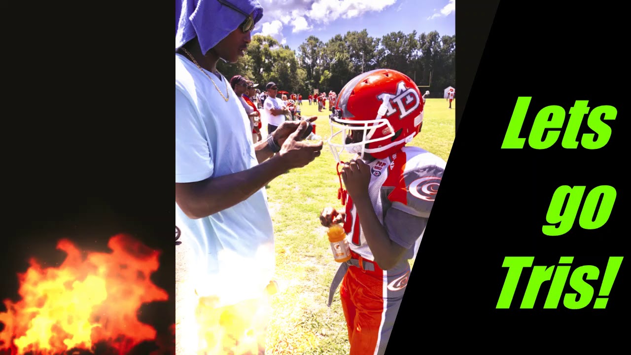 Pop Warner Hurricanes: #81 Tris Clark - YouTube