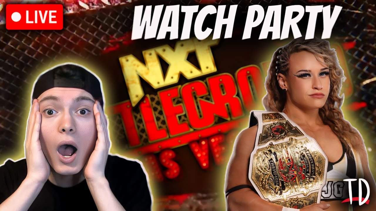 LIVE - WWE NXT BATTLEGROUND WATCH PARTY! - YouTube