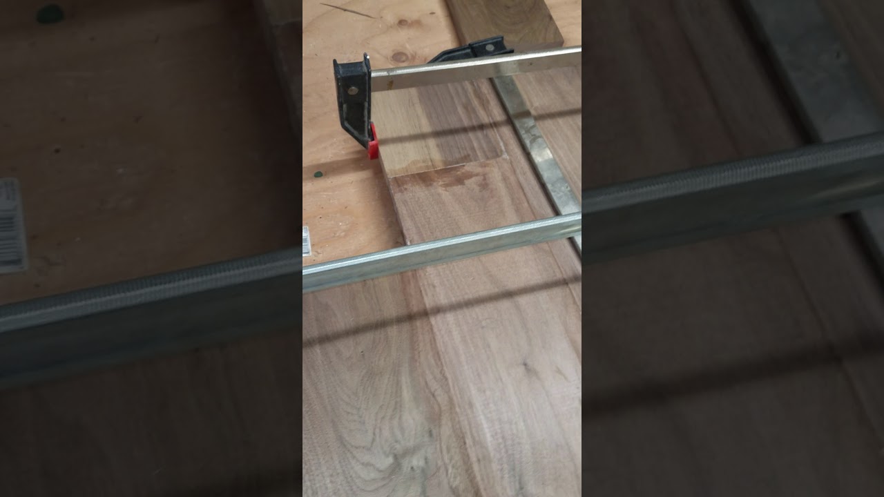 Clamping door parts - YouTube