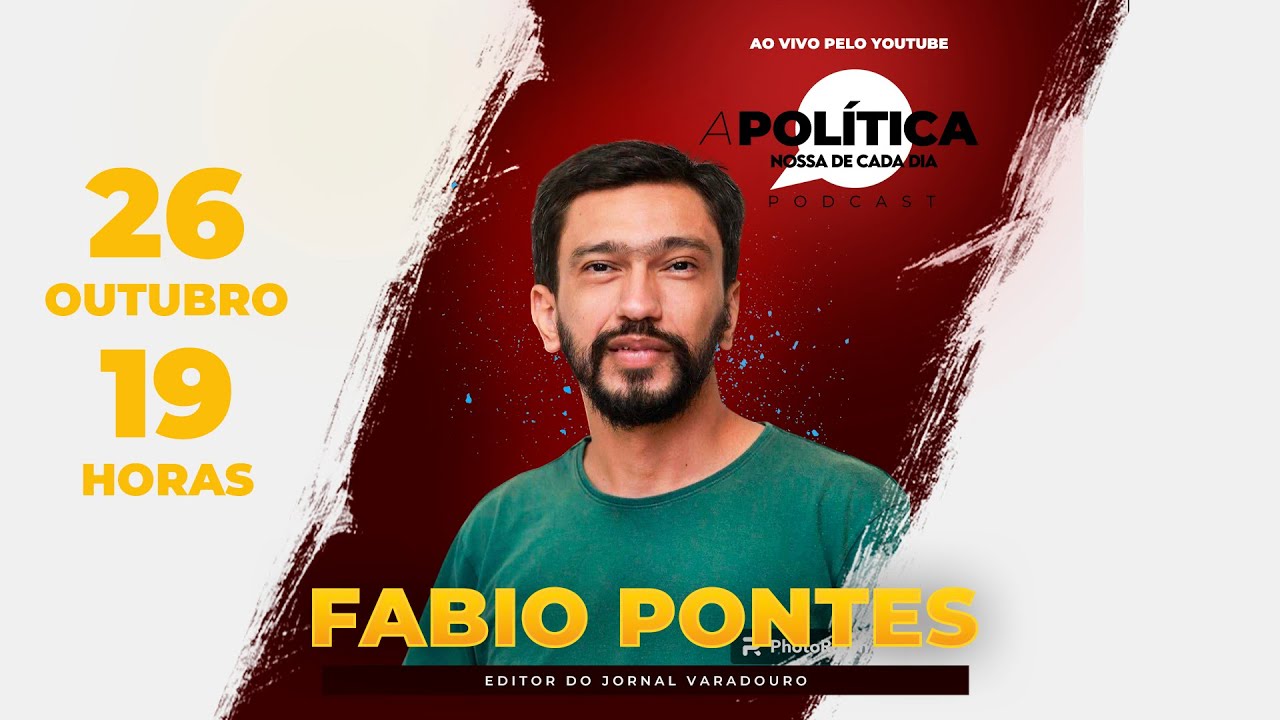 FABIO PONTES - A POLÍTICA NOSSA DE CADA DIA - YouTube