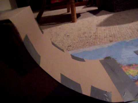 Tech Deck Half Pipe (mini ramp) - YouTube