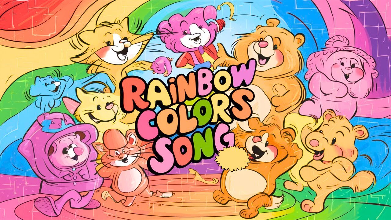 Music for Kids : Rainbow Colors Song - YouTube