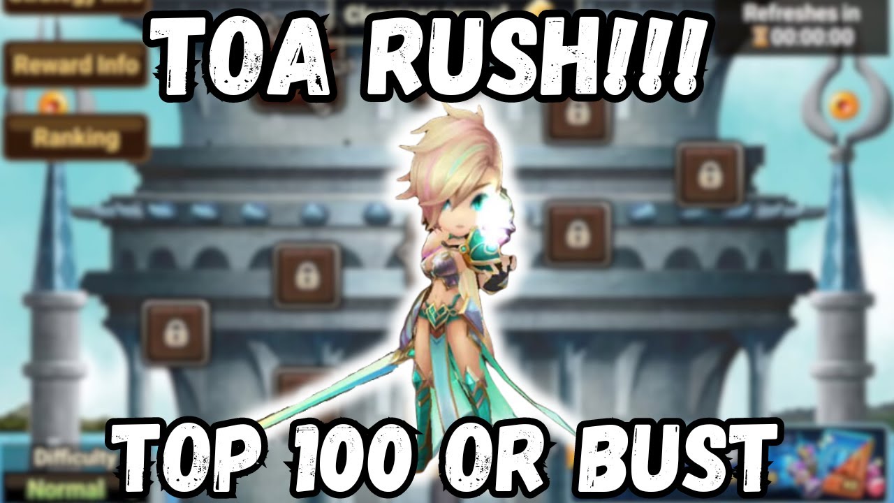 March 2024 TOA Normal Rush!!! - YouTube