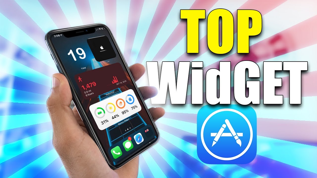 Top 10 iPhone Widgets for your Home Screen! - FREE - YouTube
