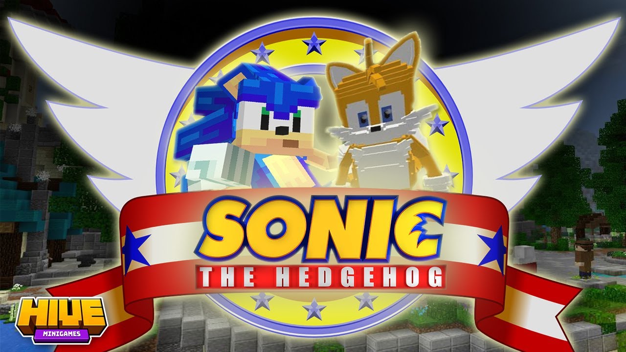 New Hive Sonic The Hedgehog GAMEMODE! Playing Minecraft Bedrock Hive ...