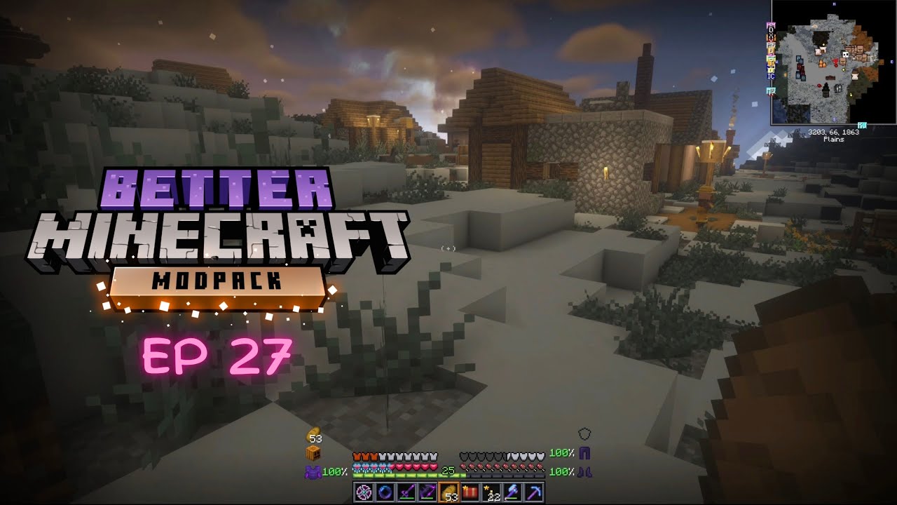 Better Minecraft [FABRIC] EP 27 “Villager Hunt” Part 3 #minecraft # ...