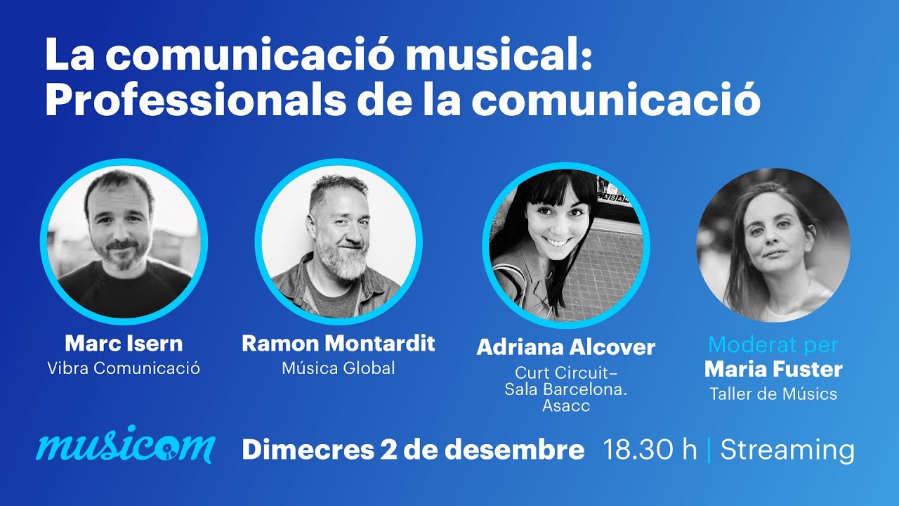 MUSICOM: La comunicació músical: Professionals de la Comunicació - YouTube