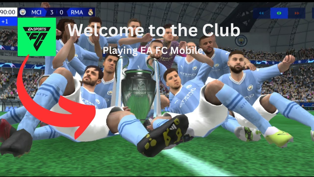 Welcome to the Club, Playing EA FC Mobile - YouTube