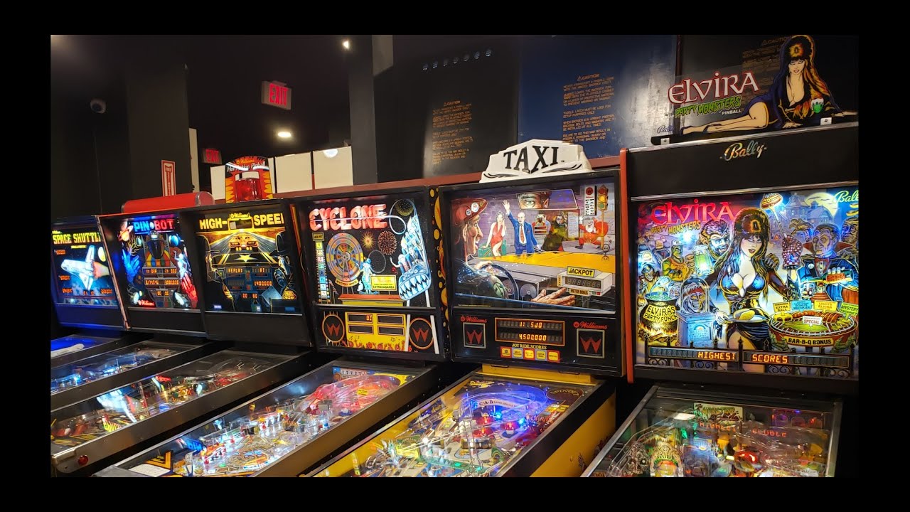 Pastime Pinball: Complete Museum Walkthrough & Tour of all Games - YouTube