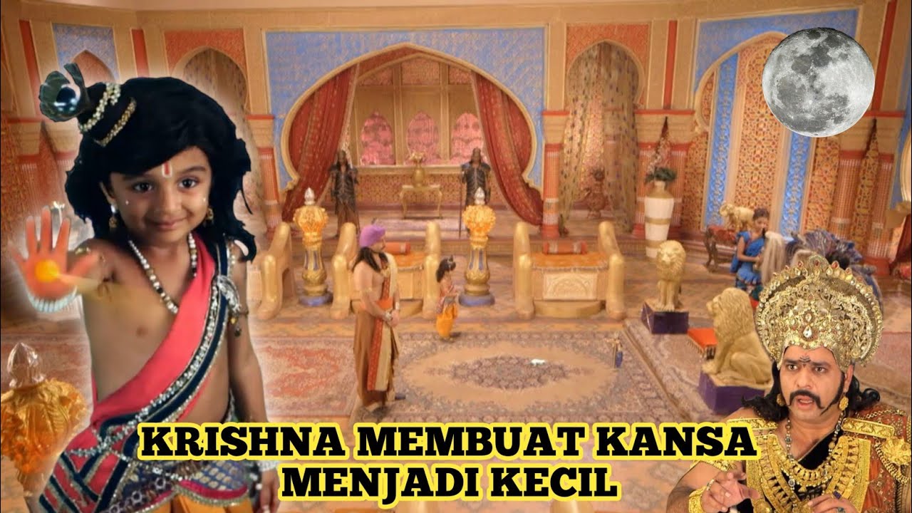 Krishna Membuat Kansa Menjadi Kecil| Baal Krishna episode 87 - YouTube