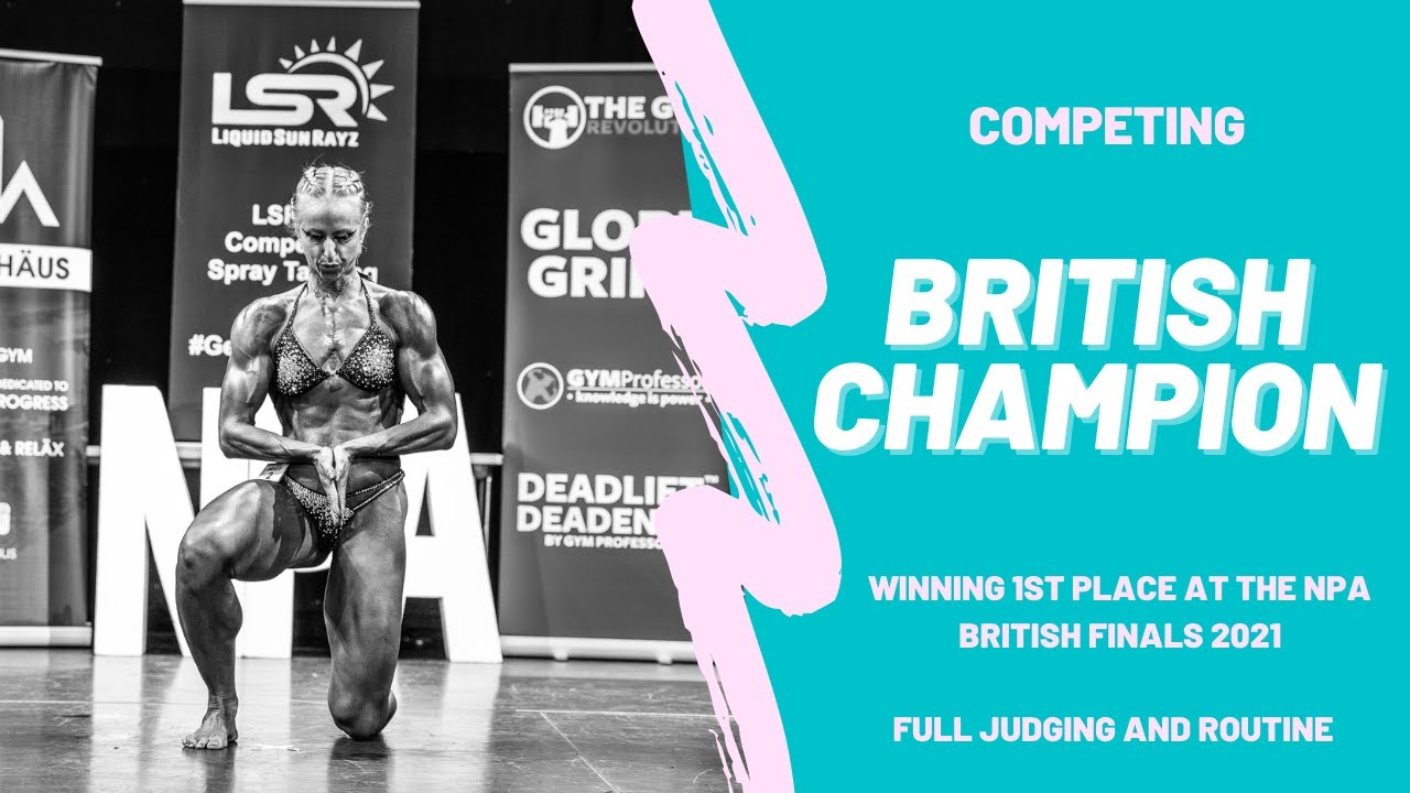 Winning 1st Place | Women's Natural Bodybuilding | NPA British FINALS ...
