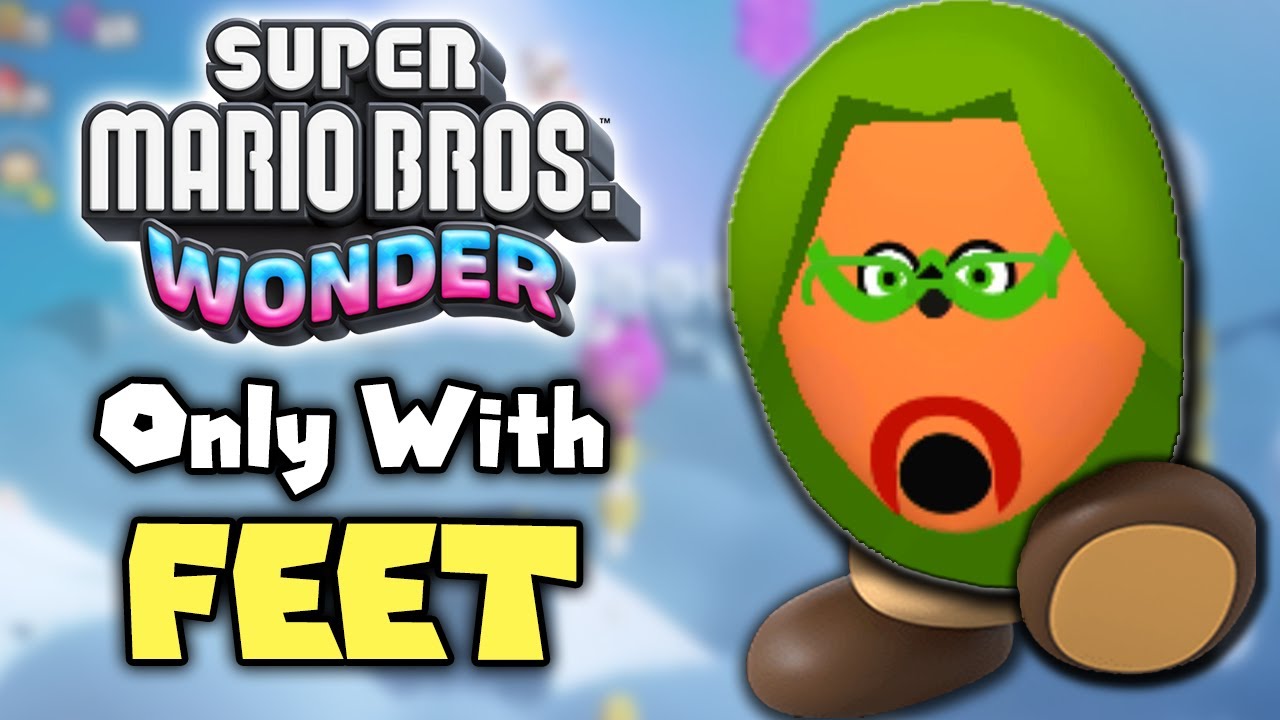 Is it Possible to Beat Super Mario Bros. Wonder With Only Your Feet ...
