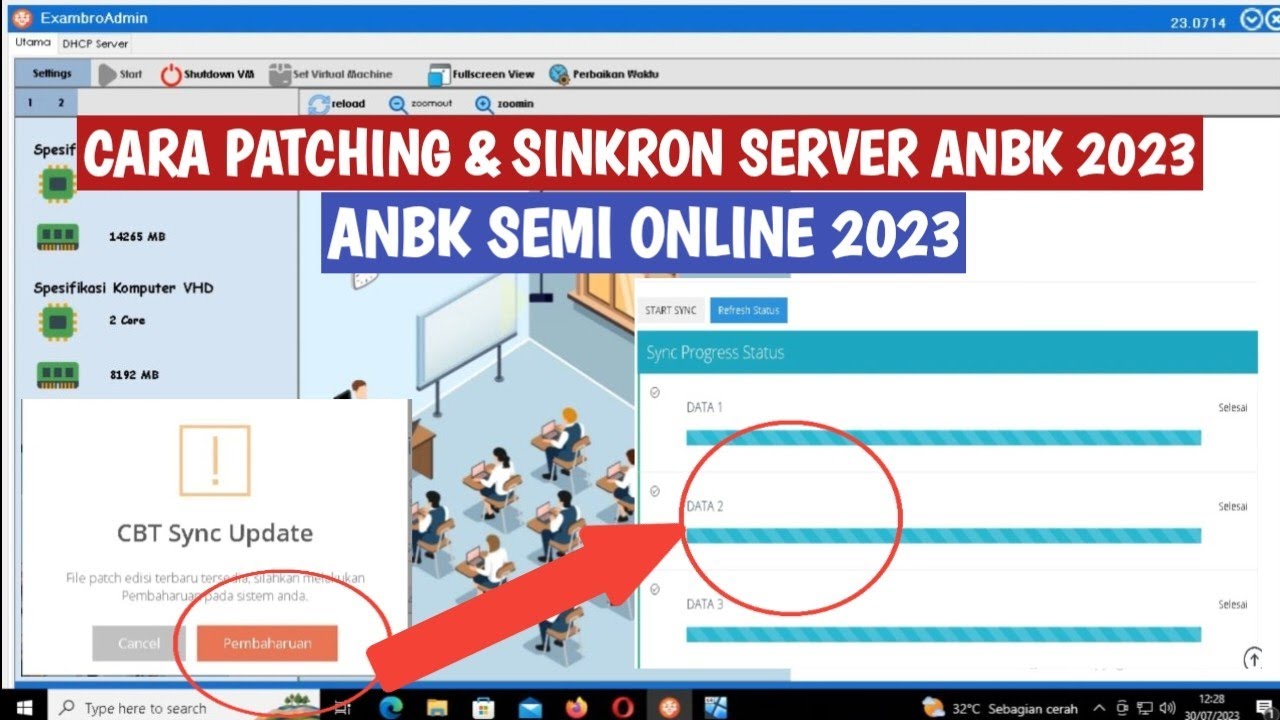 CARA PATCHING & SINKRON VHD SERVER ANBK SEMI ONLINE 2023 - YouTube