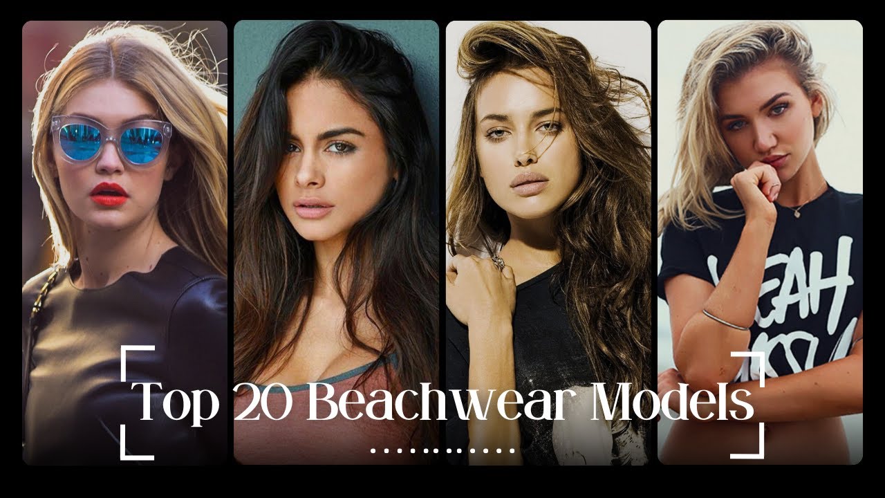 Top 20 World’s Gorgeous Beachwear Models || The Info Touch - YouTube