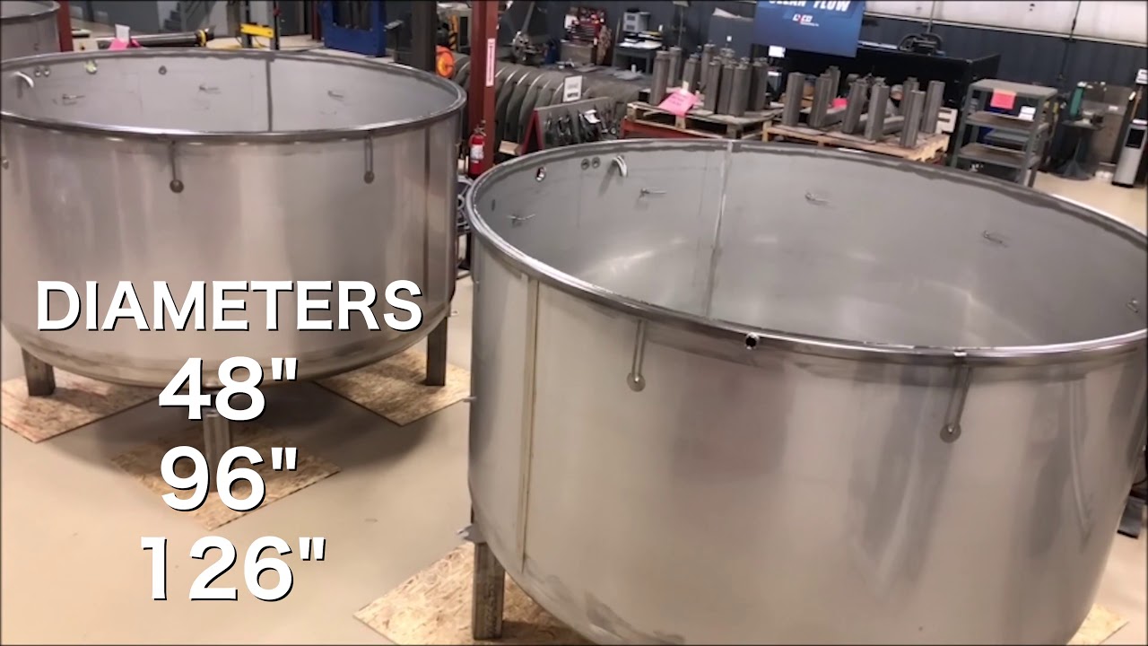 Dry Beans - Batch Soak Tanks - YouTube