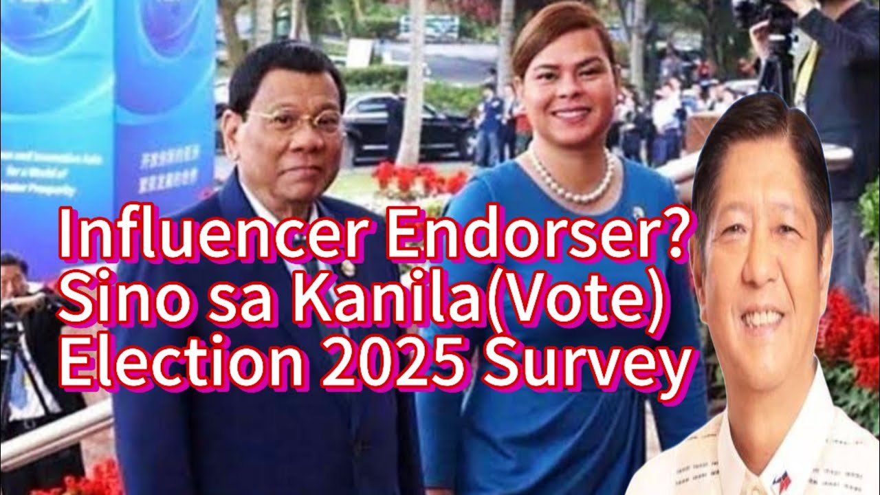 Survey 2025 election senatorial candidate (who's win BBM, PRRD, SARAH ...
