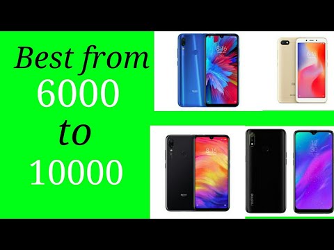 Best phone from 6000 to 10000 rupees/redmi,realme - YouTube