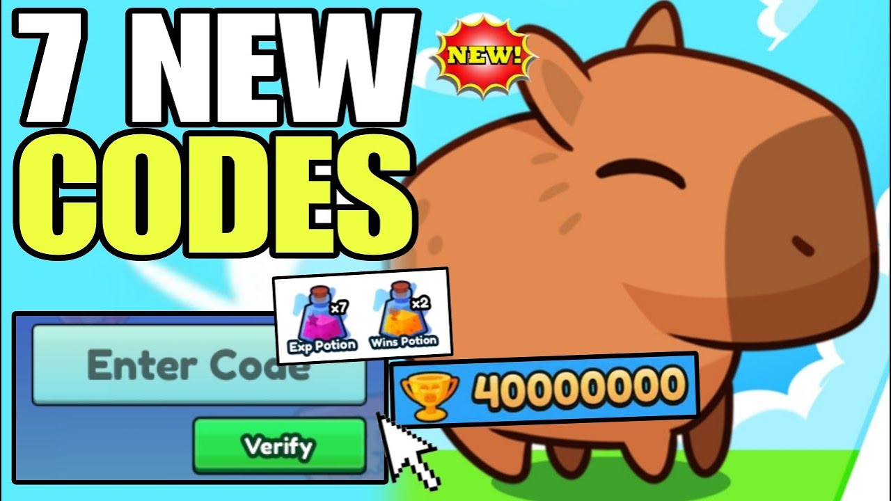 *NEW CODES* ROBLOX CAPPYBARA EVOLUTION CODES 2025 | CAPYBARA ROBLOX CODES 2025 - YouTube