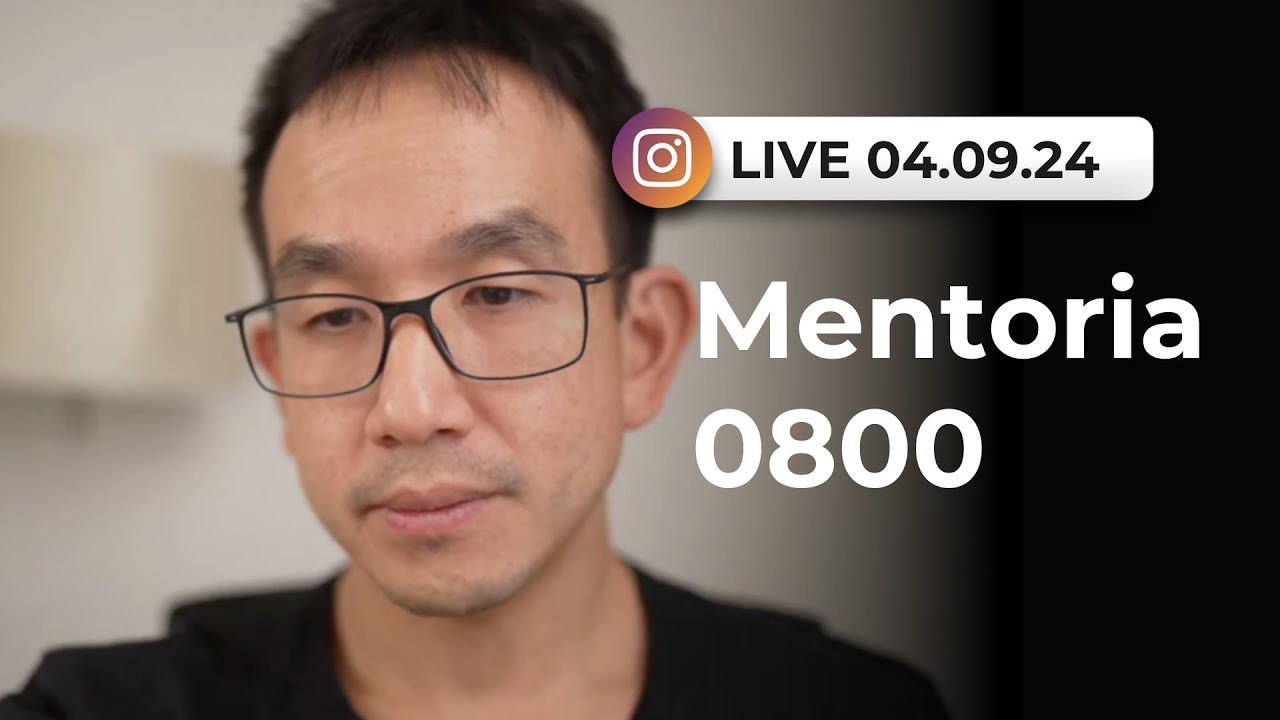 Live - 04.09.2024 - Mentoria 0800! - YouTube