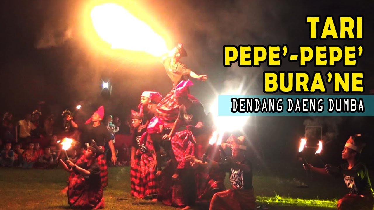 TARI PEPE'-PEPE' BURA'NE | DENDANG DAENG DUMBA - YouTube