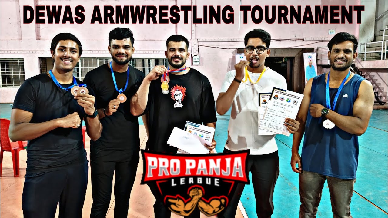 DEWAS ARMWRESTLING TOURNAMENT VLOG | PRO PANJA TOURNAMENT 💪🏼🔥🥇🥈. # ...