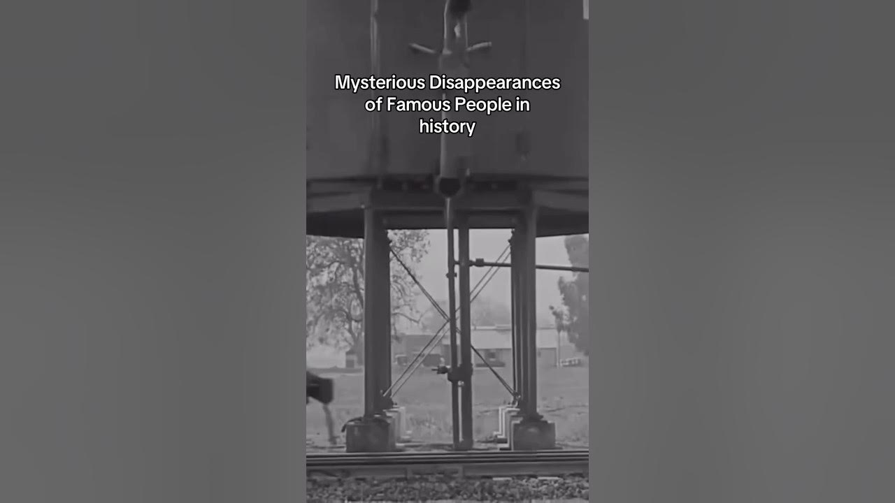 Mysterious Disappearances of Famous People in History #history # ...