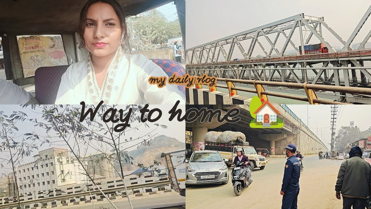 Way to home 🏡 #travel #guwahati to #barpeta #howly - YouTube
