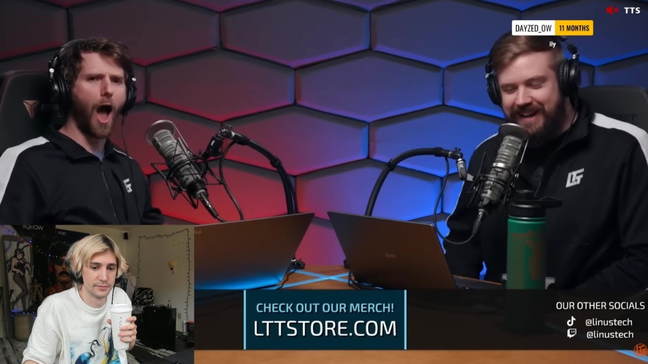 xQc reacts to Linus on xQc's Lifestyle - YouTube