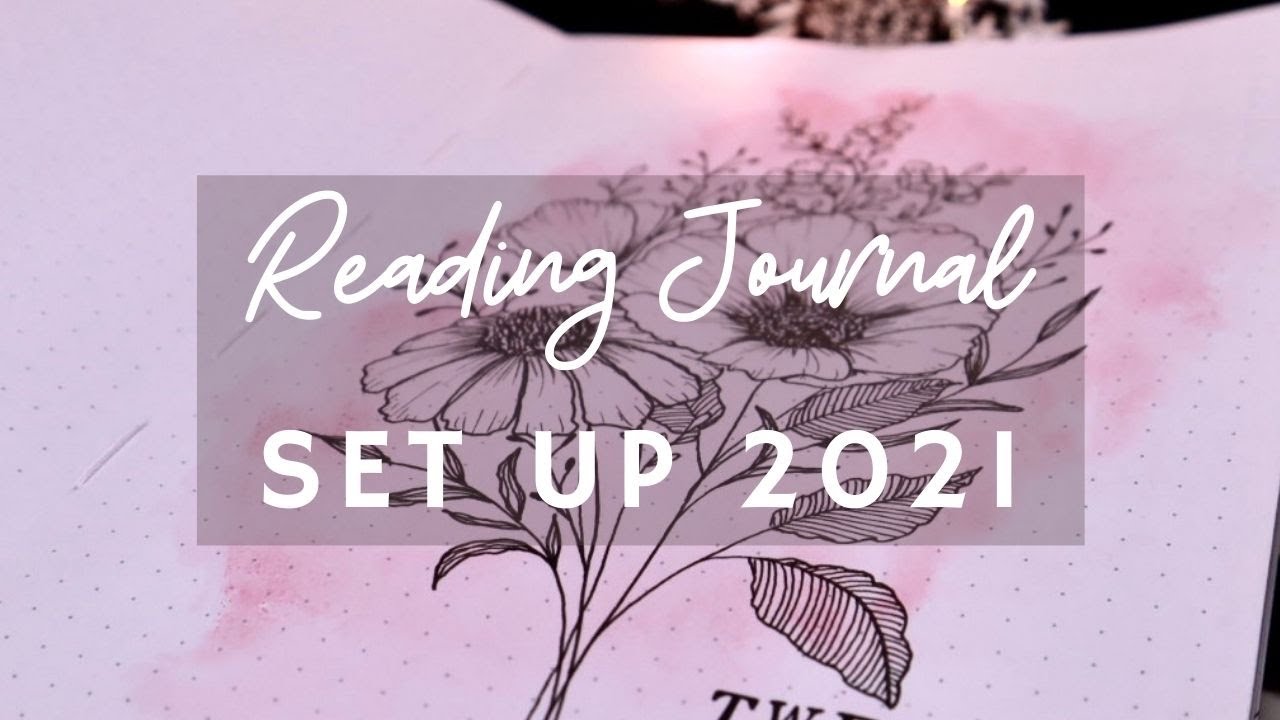 🇬🇧 My Reading Journal | Set up 2021 | 12 spread ideas | english version ...