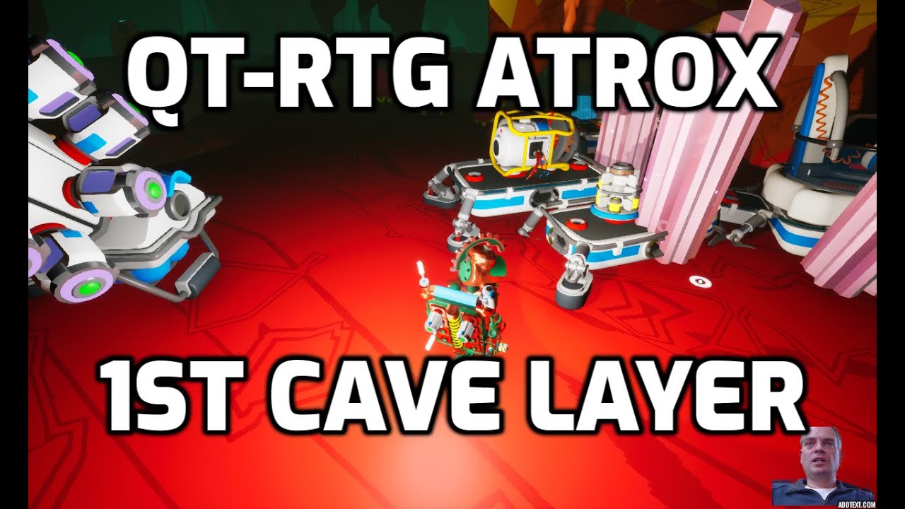 Astroneer Jet Powered Gameplay - Trying VTOL underground - YouTube