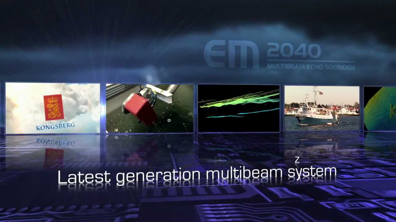 EM 2040 Multibeam Echosounder presentation - YouTube