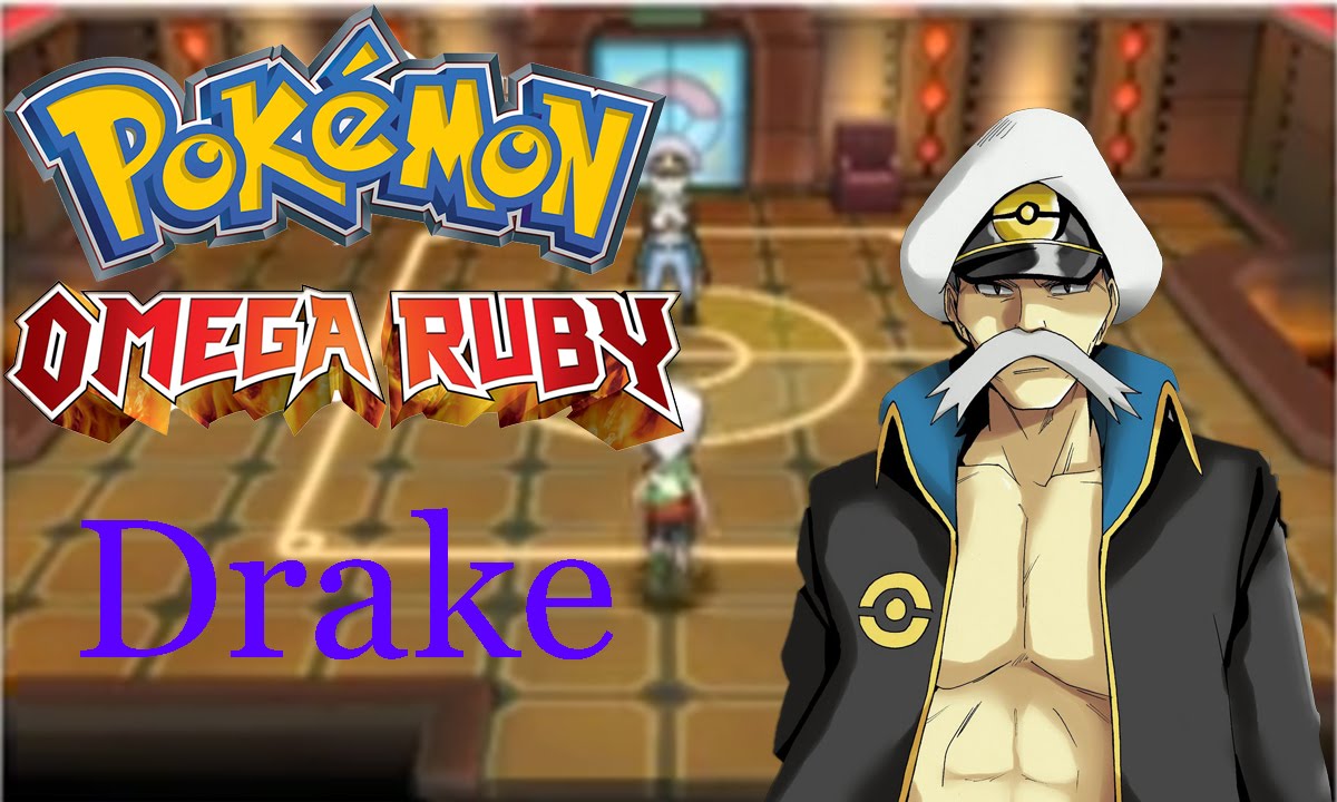 Pokemon Omega Ruby Drake Rematch - YouTube